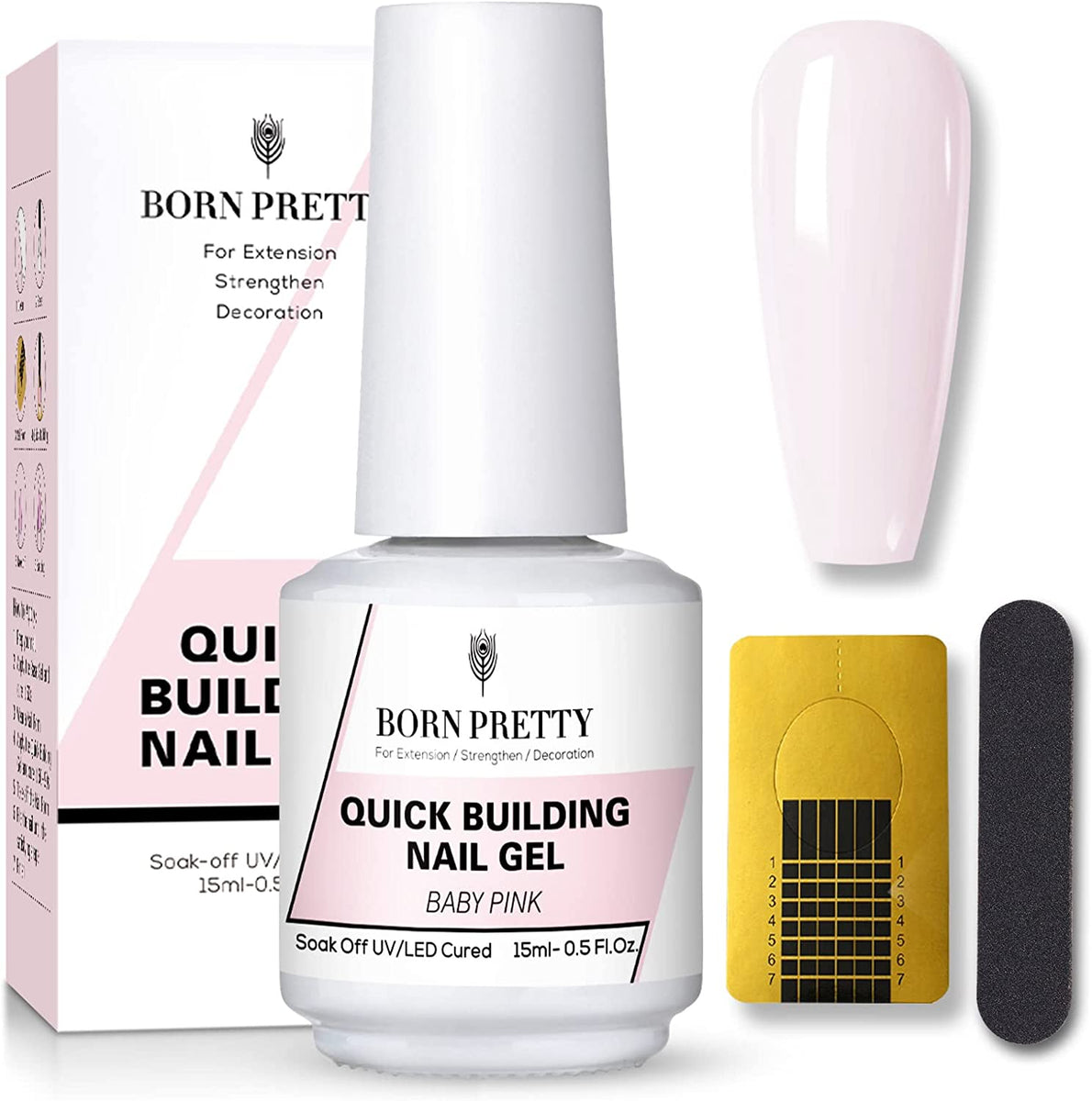 Quick-Building Nail Gel Kit [3 colour options] – PolyGel Nails UK