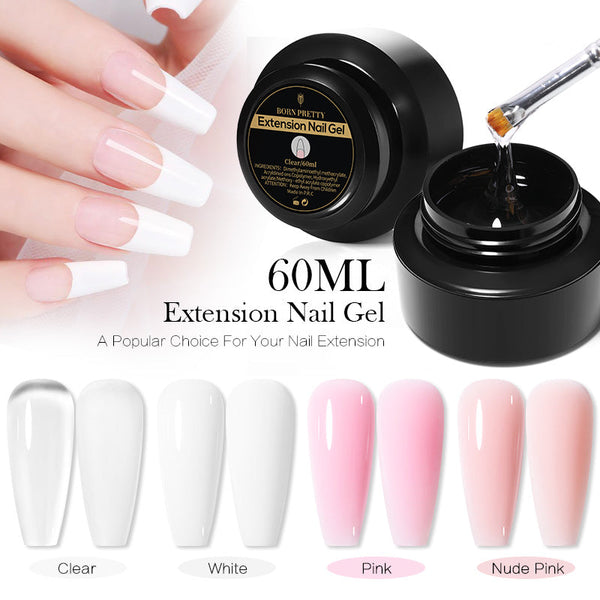 Extension builder gel 60ml (4 colours) – PolyGel Nails UK